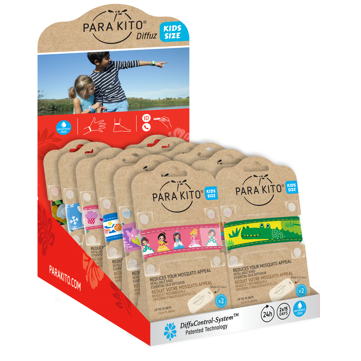 Buy Para-Kito Wrist Band Kids Assorted Colour 1 Pack – Alive Pharmacy Warehouse