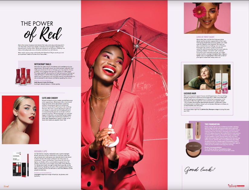 The power red has on your look – Alive Pharmacy Warehouse