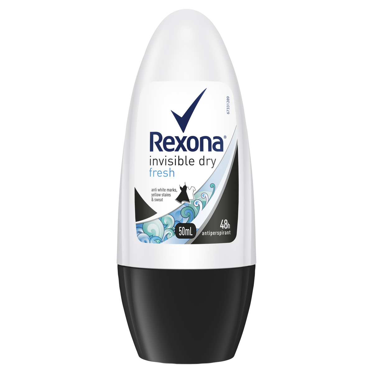 Buy Rexona Women Antiperspirant Roll On Invisible Dry Ice Fresh 50ml ...