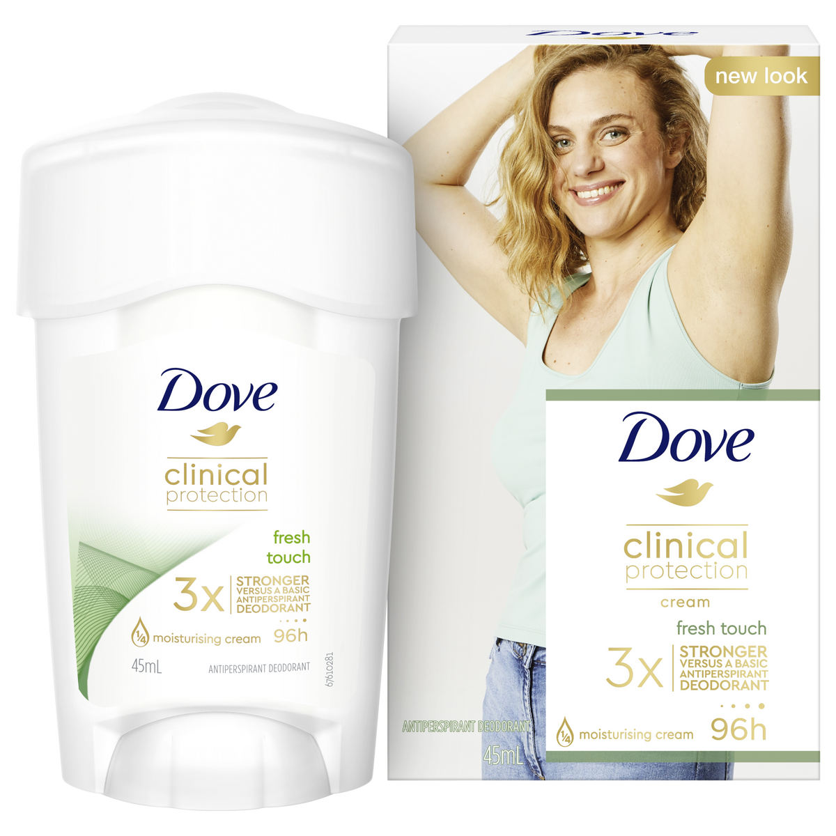 Buy Dove Clinical Antiperspirant Deodorant Fresh Touch 48g – Alive ...