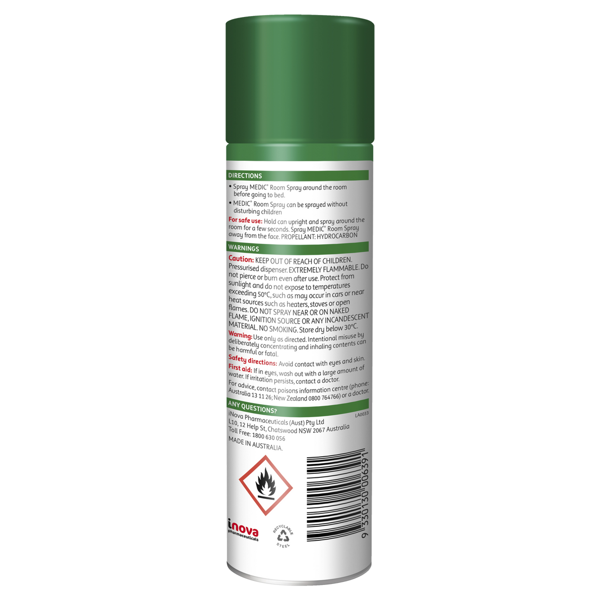 Buy Medic Room Spray 125g – Alive Pharmacy Warehouse