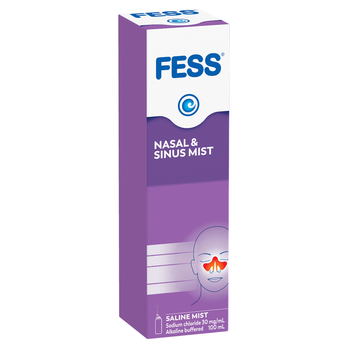 Buy Fess Sinus-Cleanse Congestion Relief Nasal & Sinus Mist Original ...