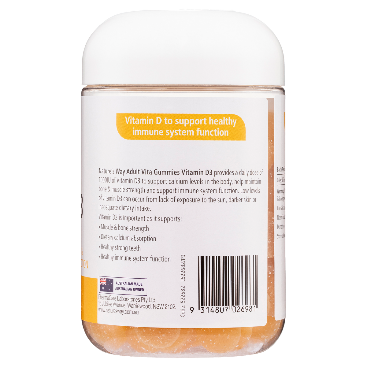 Buy Nature's Way Vita Gummies Vitamin C 120 Gummies – Alive Pharmacy ...