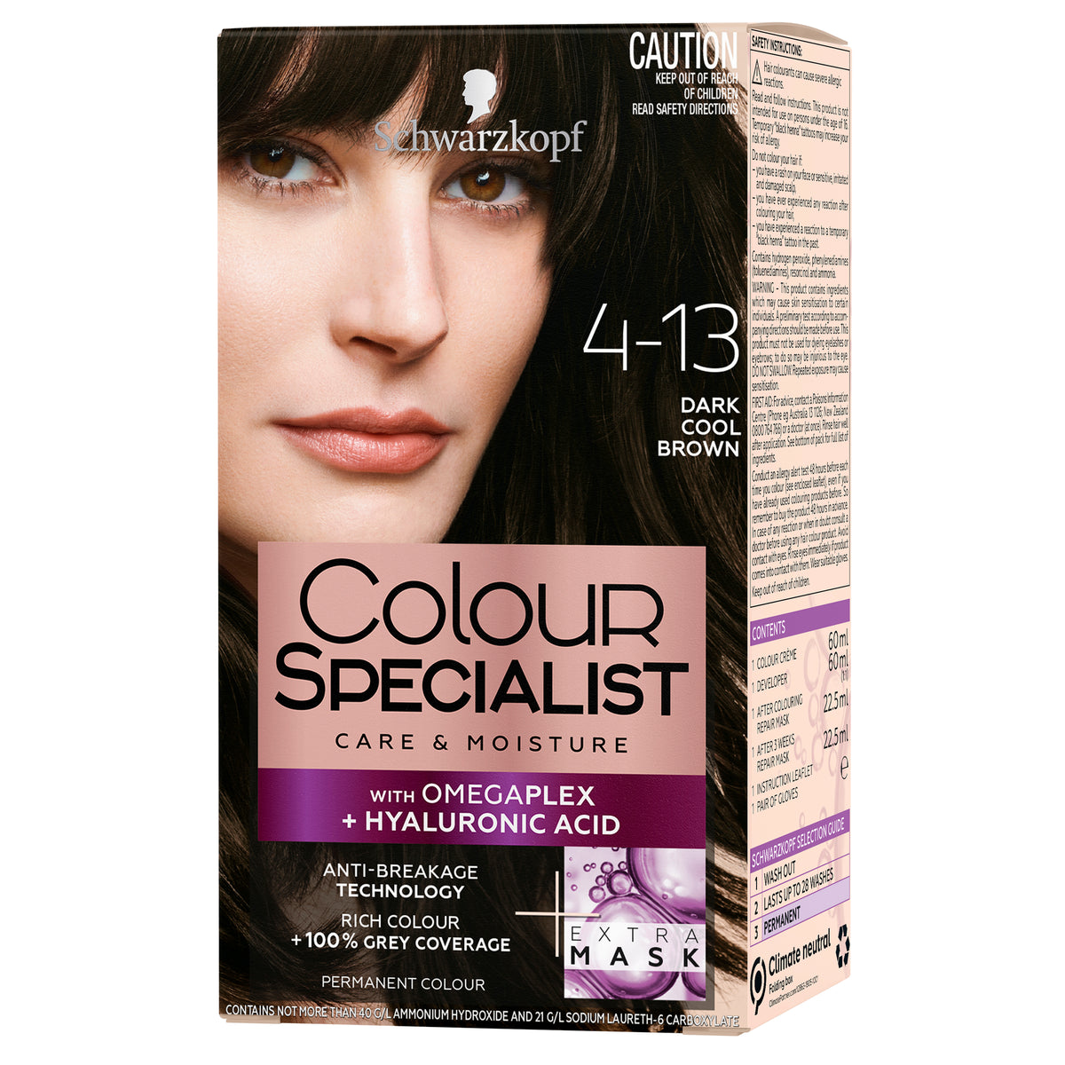 Buy Schwarzkopf Colour Specialist 4.13 Dark Cool Brown – Alive Pharmacy ...