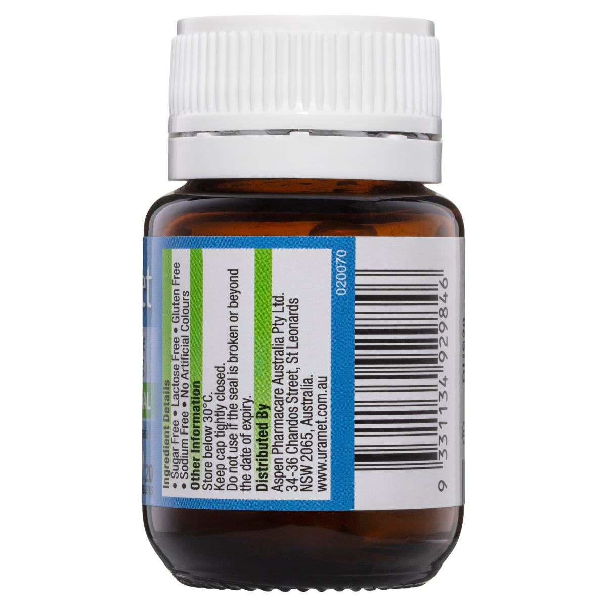 Buy Uramet 1g 20 Tablets – Alive Pharmacy Warehouse