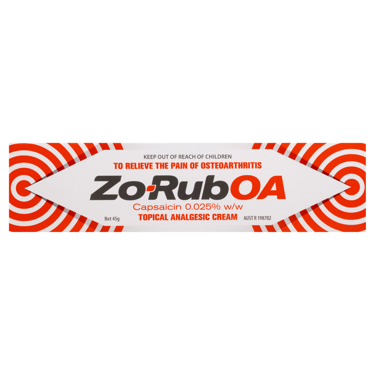Zo-Rub Oa Osteoarthritis Cream 45g – Alive Pharmacy Warehouse