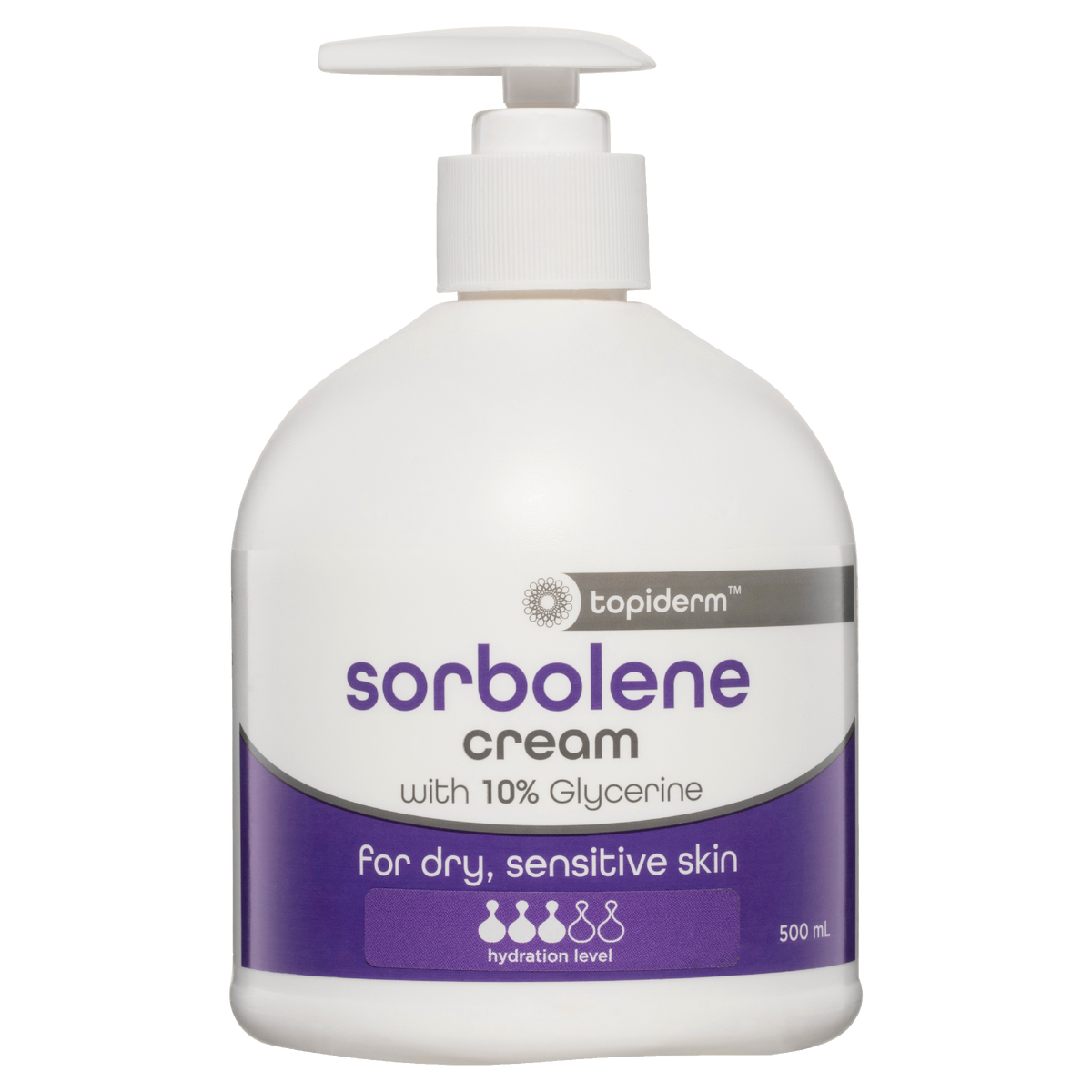 Topiderm Sorbolene Cream Pump Bottle 500mL – Alive Pharmacy Warehouse