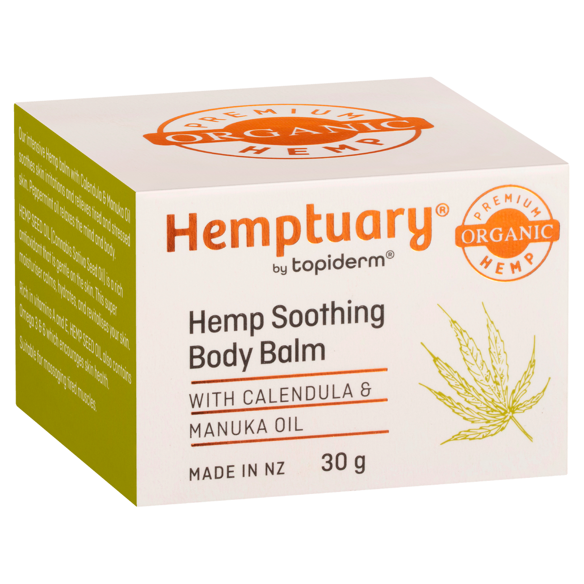 Hemptuary by Topiderm Hemp Soothing Body Balm 30g – Alive Pharmacy ...