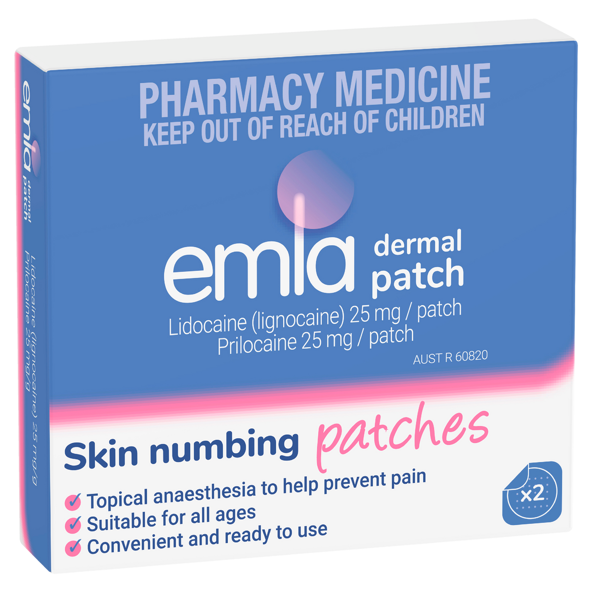 Buy Emla 5% Cream 5G tube with 2 dressings – Alive Pharmacy Warehouse