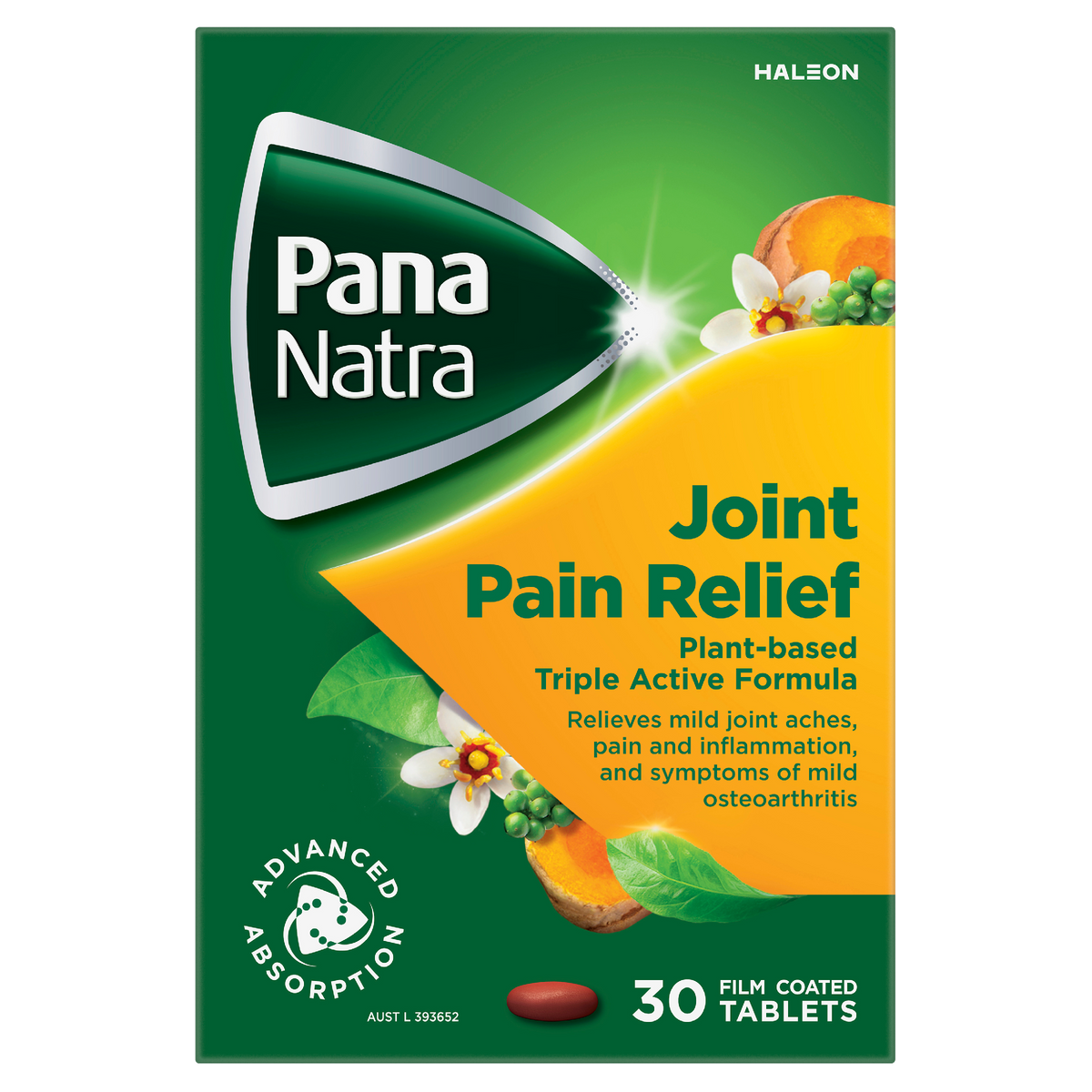 Buy Pana Natra Joint Pain Relief 30 Tablets – Alive Pharmacy Warehouse