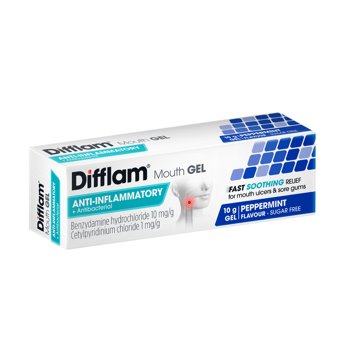 Buy Difflam Anti Inflammatory Mouth Gel 10g – Alive Pharmacy Warehouse
