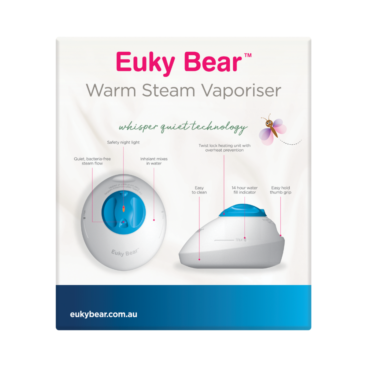 Buy Euky Bear Warm Steam Vaporiser – Alive Pharmacy Warehouse