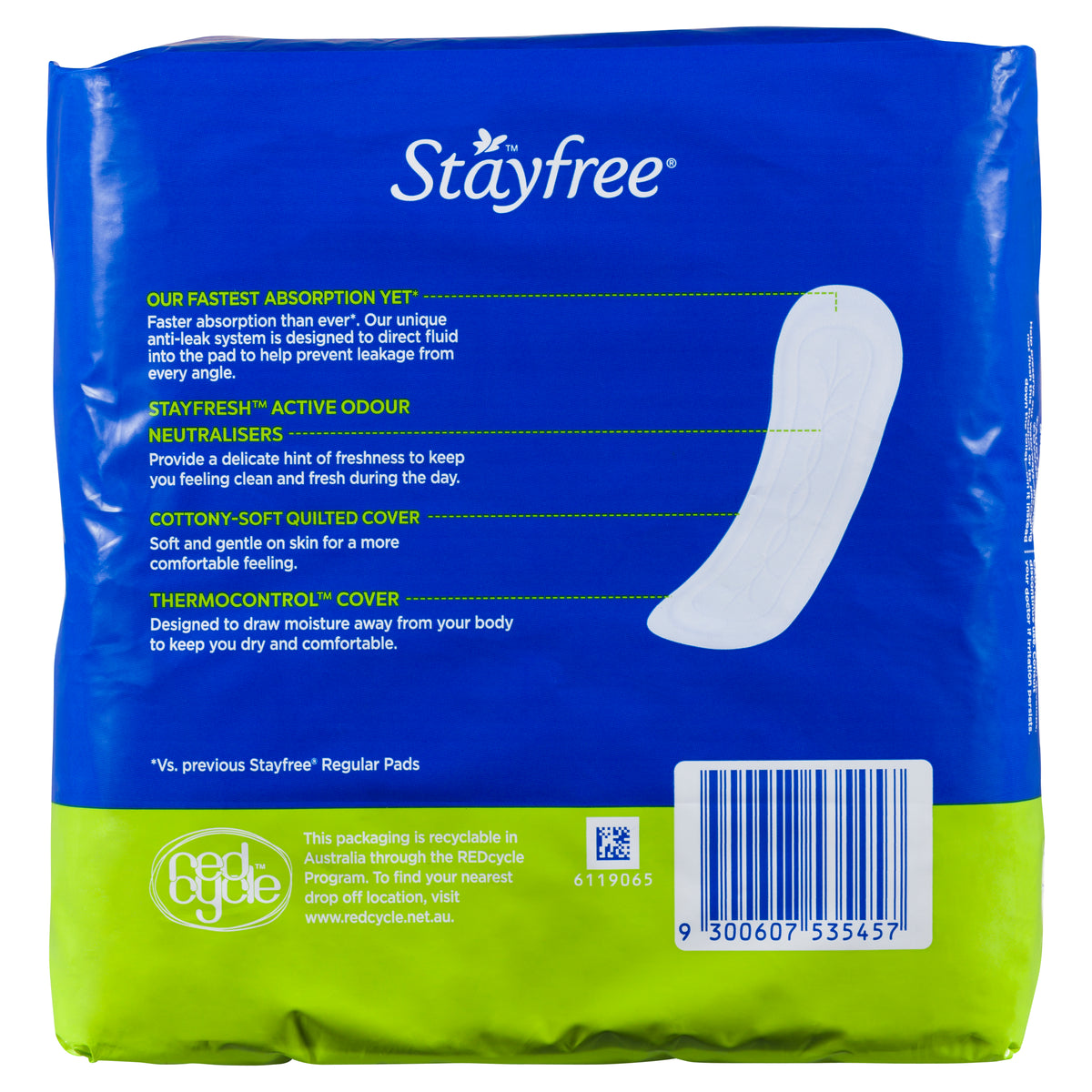 Buy Stayfree Regular Pads 20 Pack – Alive Pharmacy Warehouse