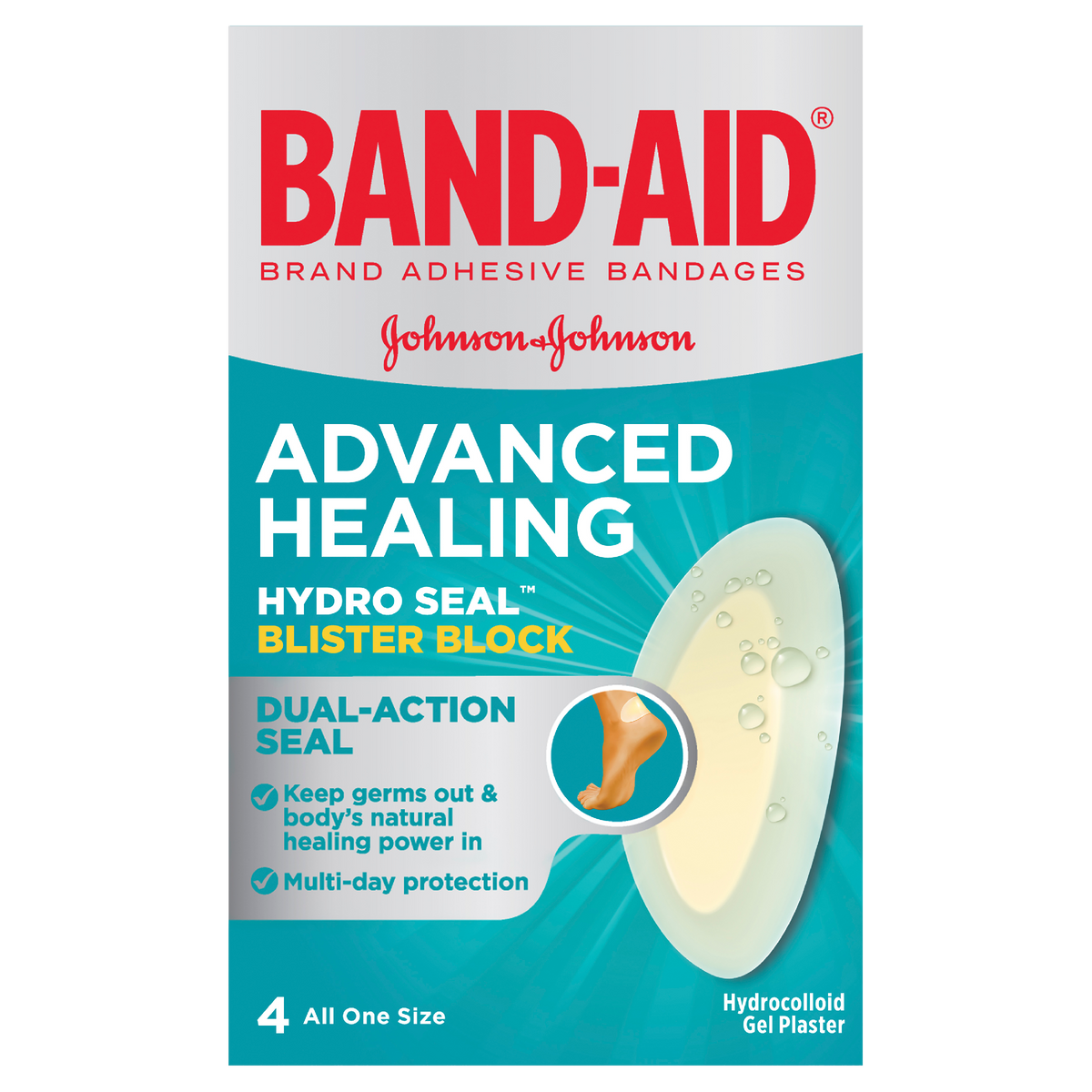 Buy Band-Aid Advanced Healing Hydro Seal Blister Block 4 Pack – Alive ...