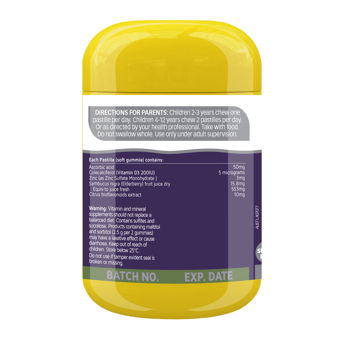 Buy Nature's Way Kids Smart High Strength Vita Gummies Triple Immune ...