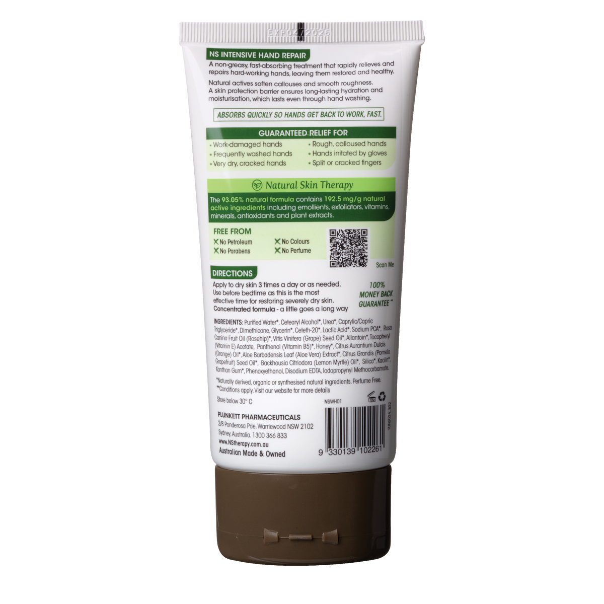 Buy Plunkett's NS Intensive Hand Repair 150g – Alive Pharmacy Warehouse