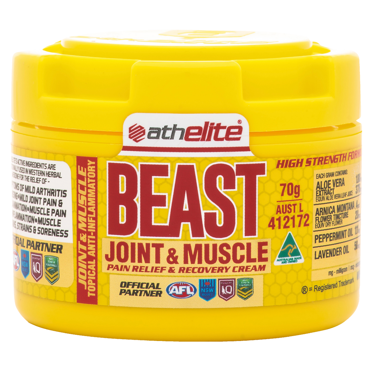 Buy Athelite Beast Cream 70g – Alive Pharmacy Warehouse