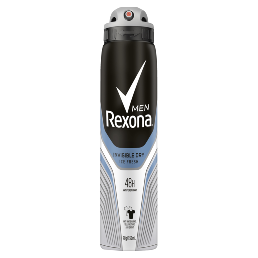 Buy Rexona Men Antiperspirant Aerosol Deodorant Invisible Ice Fresh ...