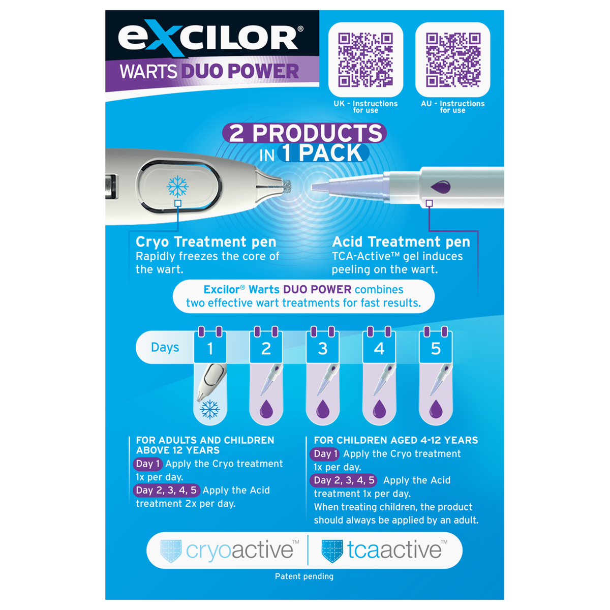 Excilor 2 In 1 Warts Treatment 10mL – Alive Pharmacy Warehouse