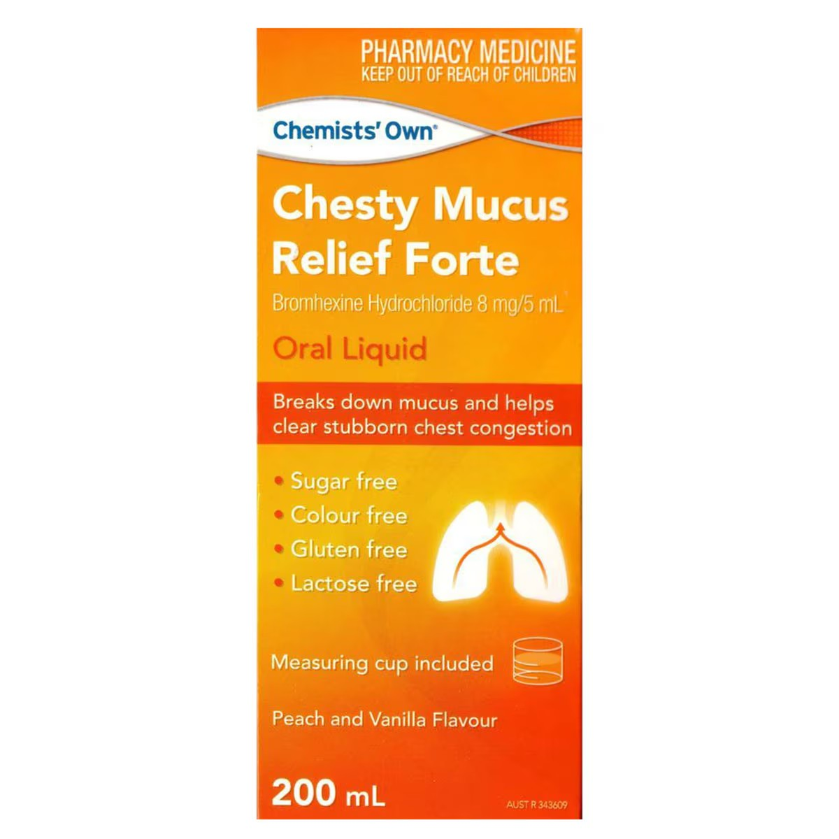 Chemists Own Chesty Mucus Forte 200ml – Alive Pharmacy Warehouse