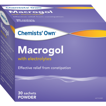 Chemists Own Macrogol Powder 30 Sachets – Alive Pharmacy Warehouse
