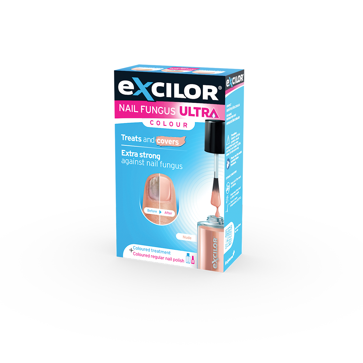 Buy Excilor Ultra Fungal Nail Treatment Colour Nude 30ml – Alive ...