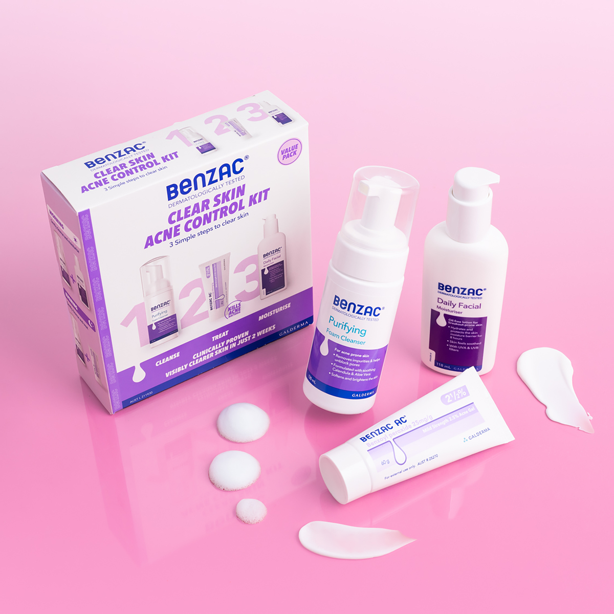 Buy Benzac Acne Kit – Alive Pharmacy Warehouse
