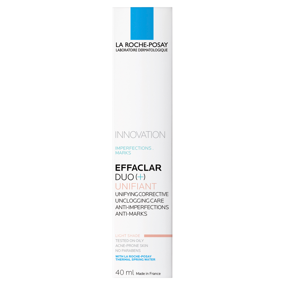Buy La Roche-Posay Effaclar Duo +M Unifiant Light 40ml – Alive Pharmacy ...