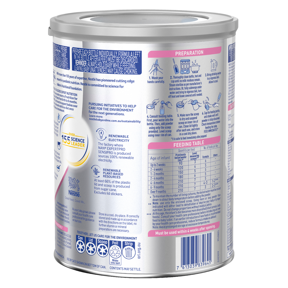 Buy Nestle NAN Expertpro Lactose Intolerance 400g – Alive Pharmacy ...
