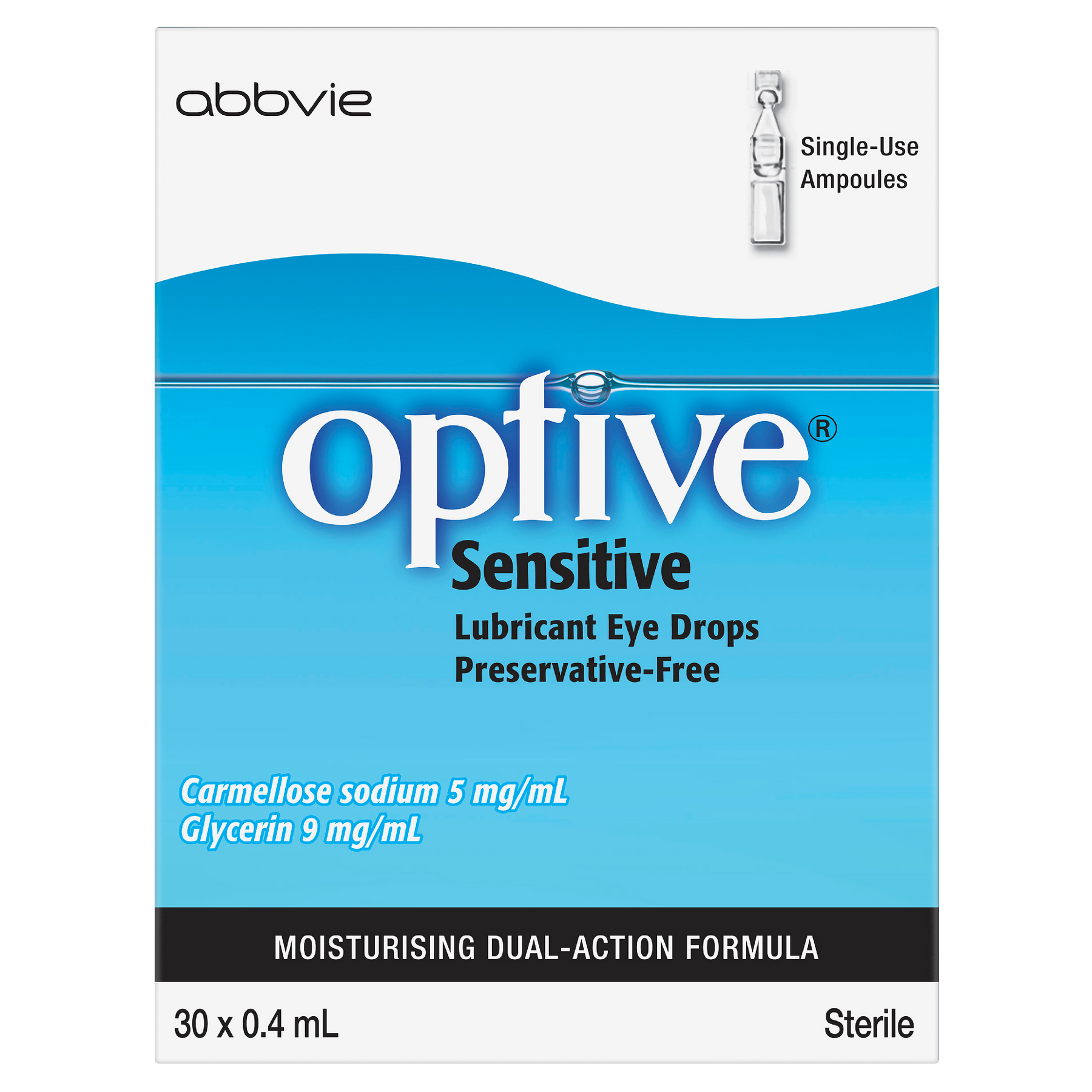 Buy Optive Sensitive Lubricant Eye Drops 30 X 0.4mL – Alive Pharmacy ...