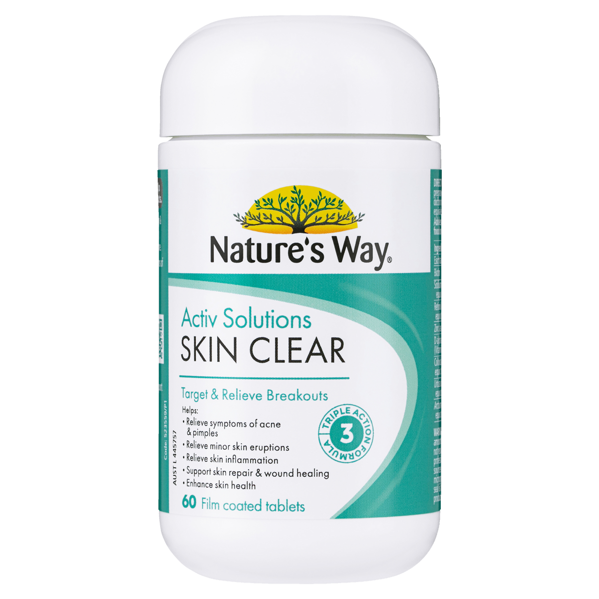 Nature's Way Active Solutions Skin Clear 60 Tablets – Alive Pharmacy ...