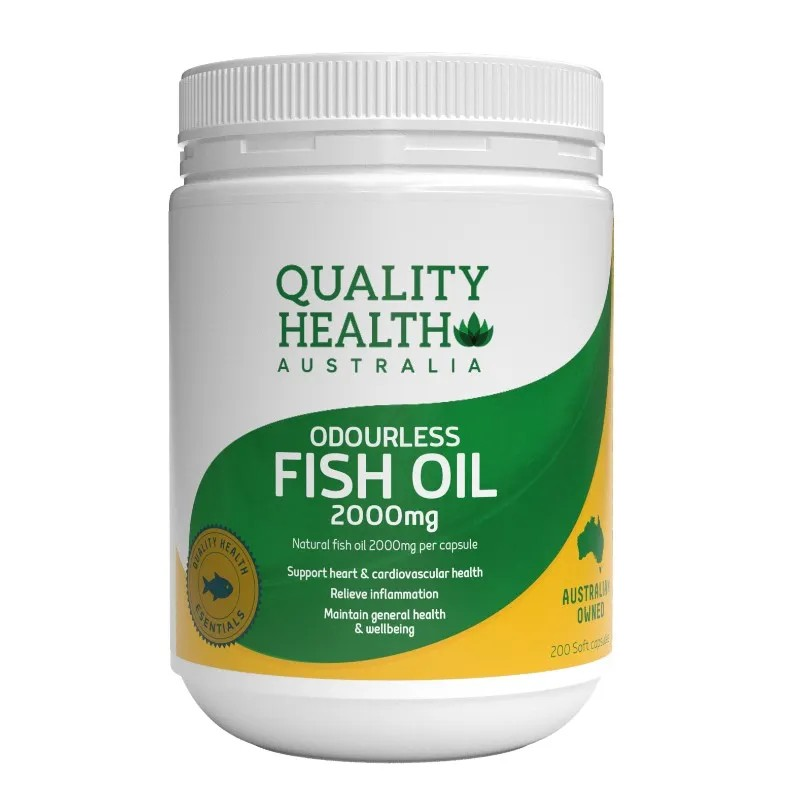 Buy Quality Health Odourless Fish Oil 2000mg 400 Capsules – Alive ...