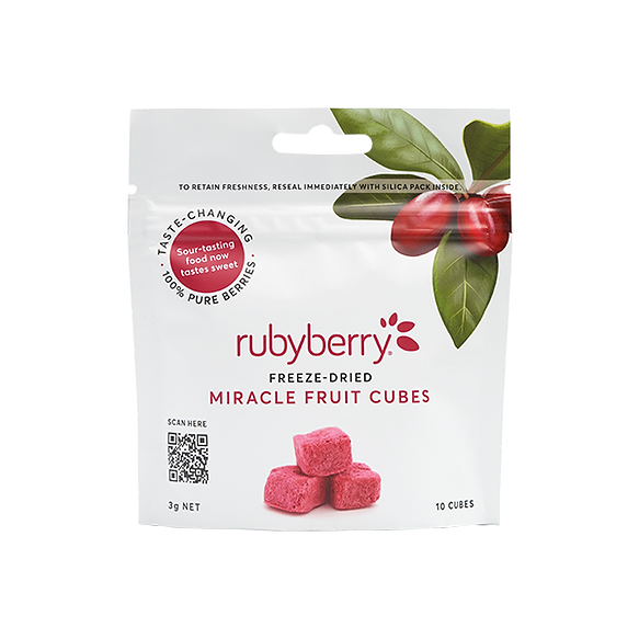 Buy Rubyberry Freeze Dried Fruit Cubes | Alive Pharmacy Warehouse