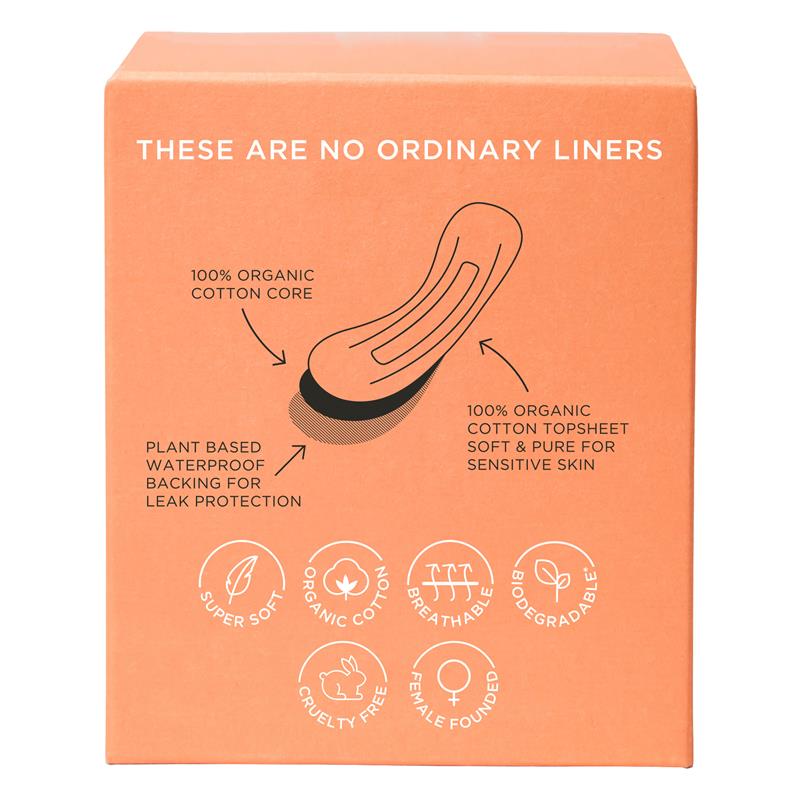 Buy TOM Organic Ultra Thin Liners Wrapped 26 Pack – Alive Pharmacy ...