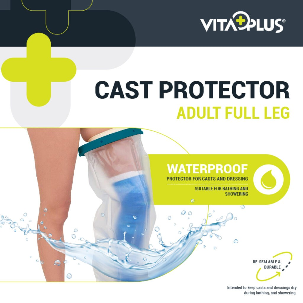 Buy Vitaplus Cast Protector Adult Full Leg 1 Pack – Alive Pharmacy ...
