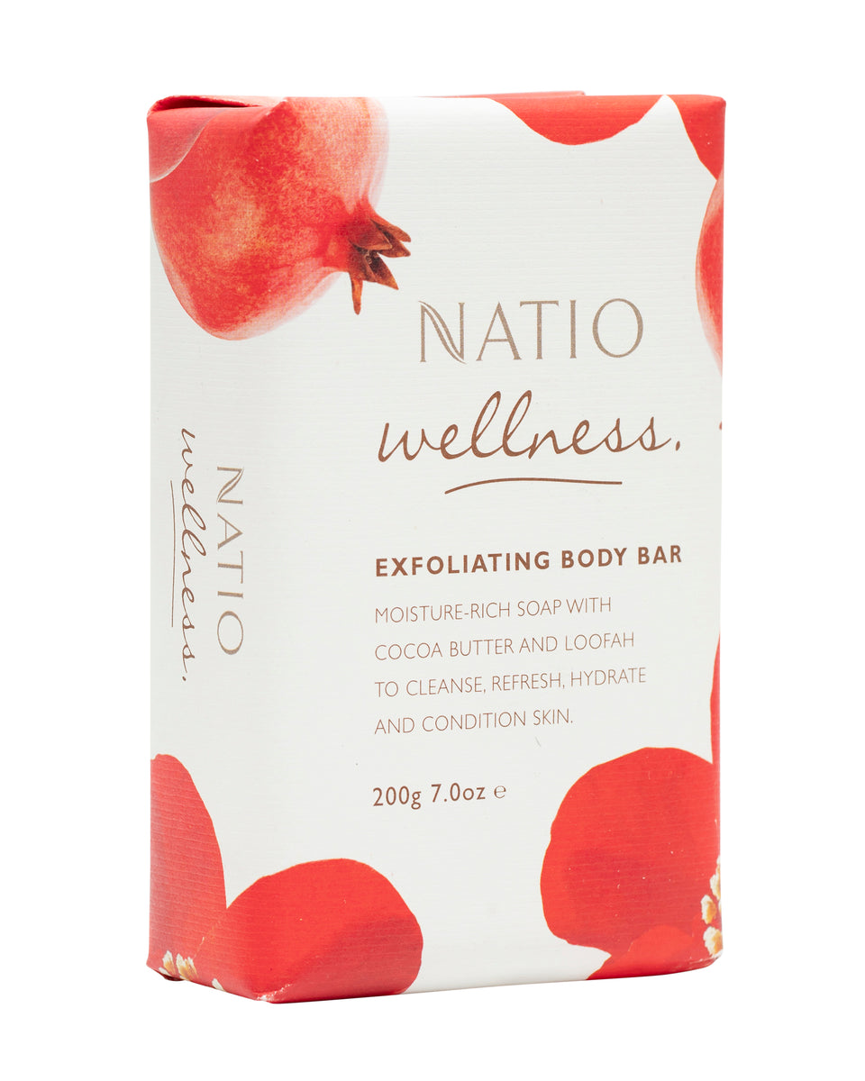 Buy Natio Wellness Exfoliating Body Bar 130g – Alive Pharmacy Warehouse