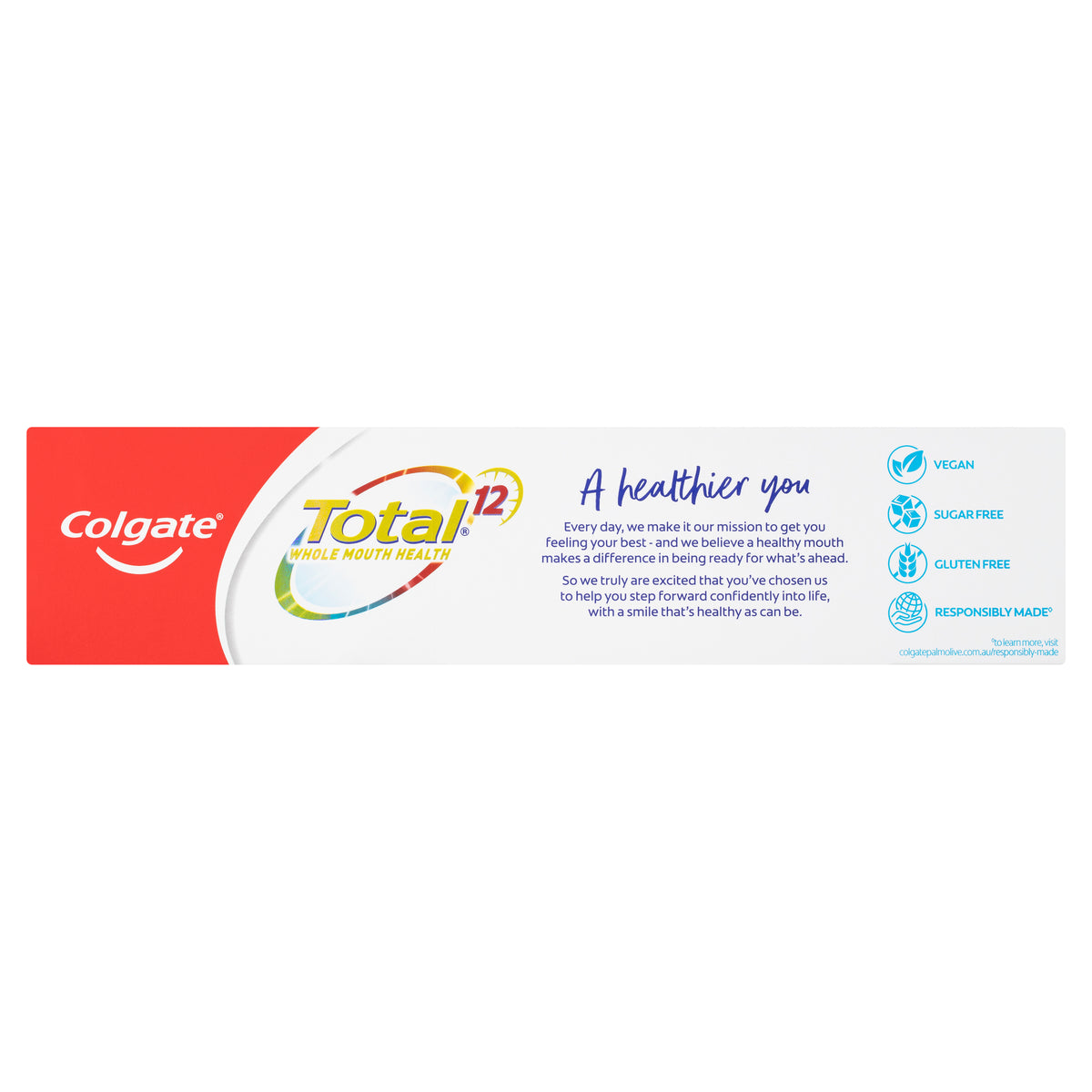 Buy Colgate Total Advanced Whitening Antibacterial Fluoride Toothpaste ...