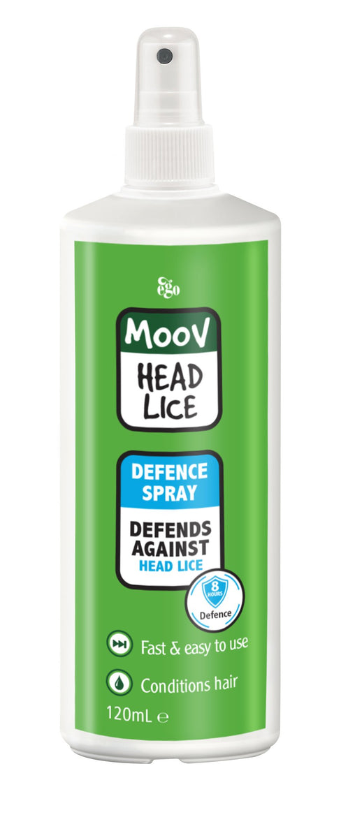 Buy Ego Moov Head Lice Defence Spray 120mL – Alive Pharmacy Warehouse
