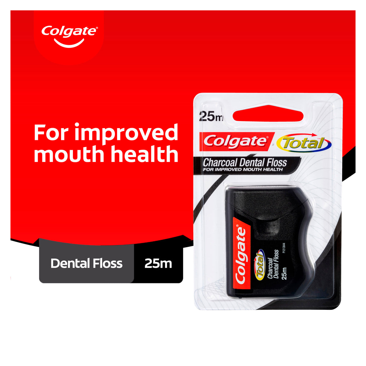 Buy Colgate Total Charcoal Oral Care Dental Floss 25M – Alive Pharmacy ...