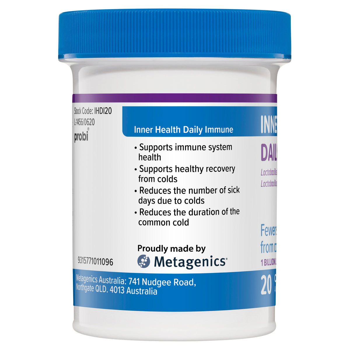 Buy Inner Health Daily Immune 20 Capsules – Alive Pharmacy Warehouse