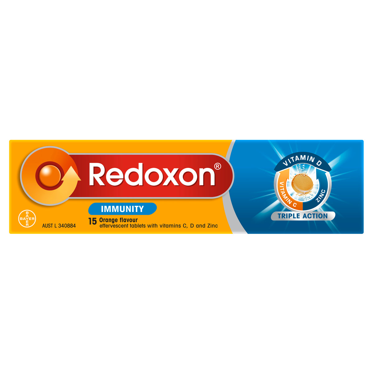 Buy Redoxon Immunity Orange 15 Effervescent Tablets – Alive Pharmacy ...