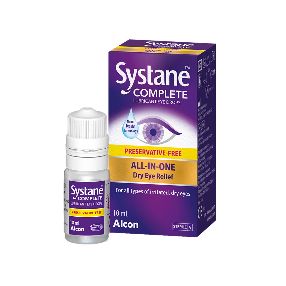 Systane Complete Multi-Dose Preservative-Free Eye Drops 10mL – Alive ...