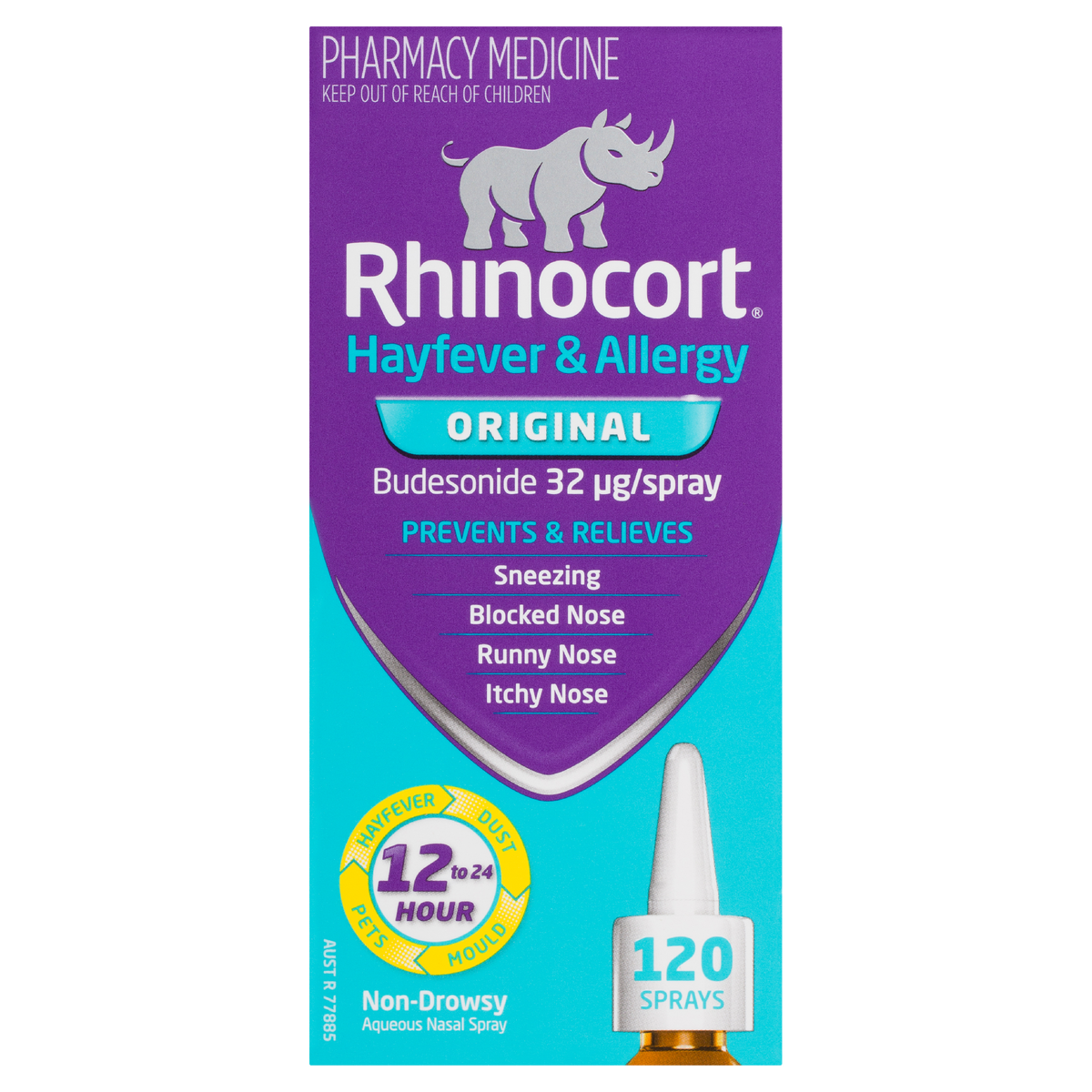 Buy Rhinocort Nasal Spray 64mcg 120 Doses – Alive Pharmacy Warehouse