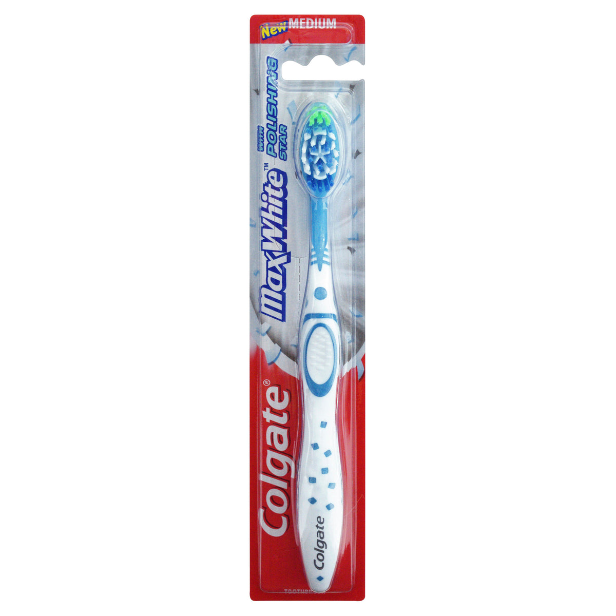 Buy Colgate Max White Toothbrush Medium with polishing star – Alive ...