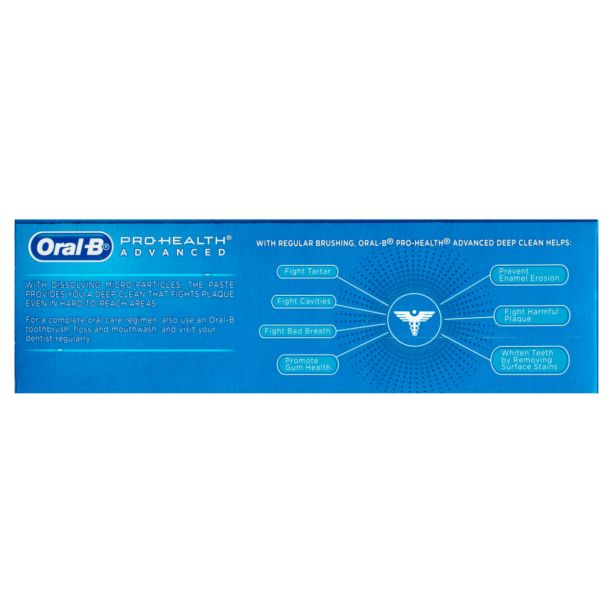 Buy Oral-B Pro Health Advanced Deep Clean Toothpaste 110G – Alive ...