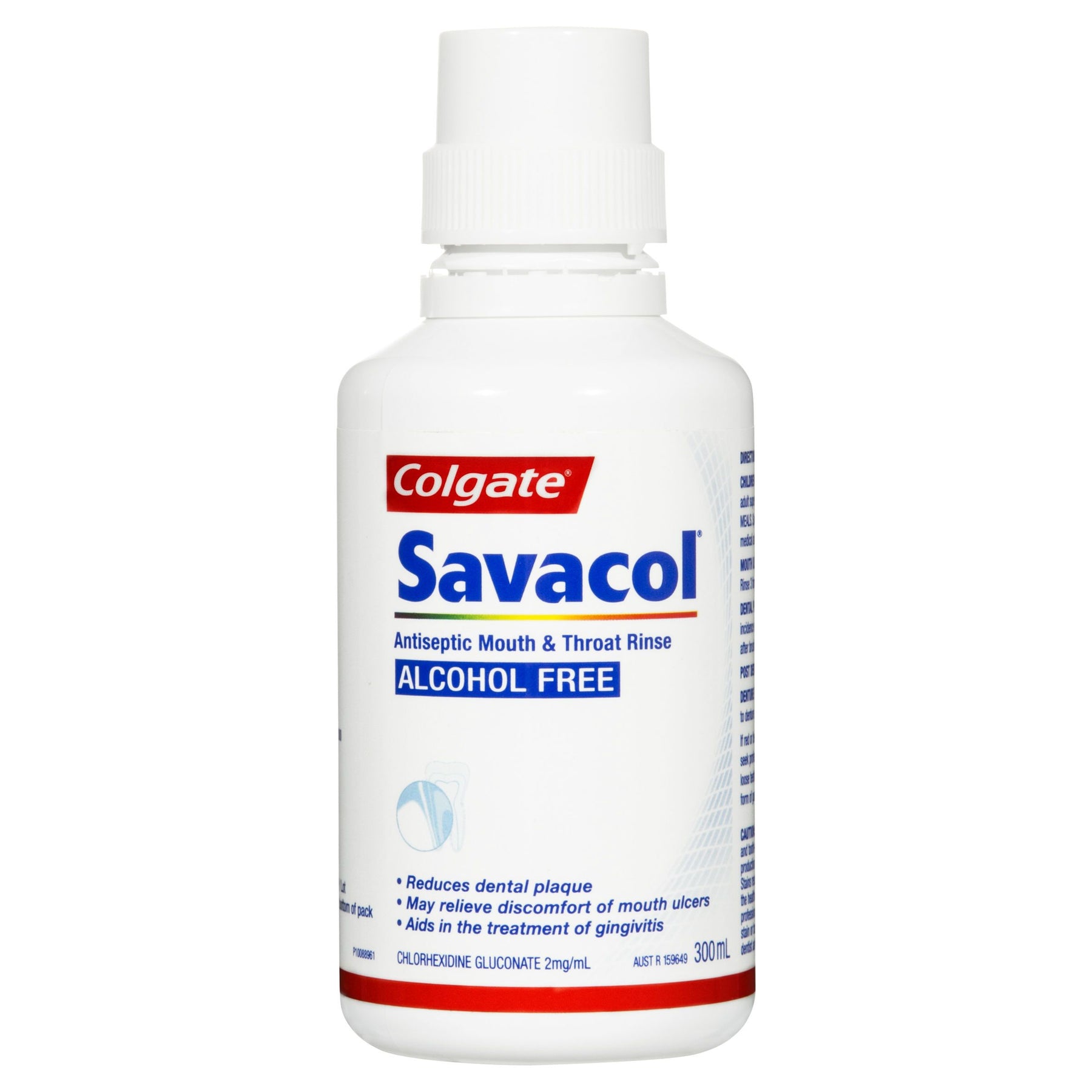 Buy Colgate Savacol Healthy Gums Alcohol Free Antiseptic Mouthwash 300g ...