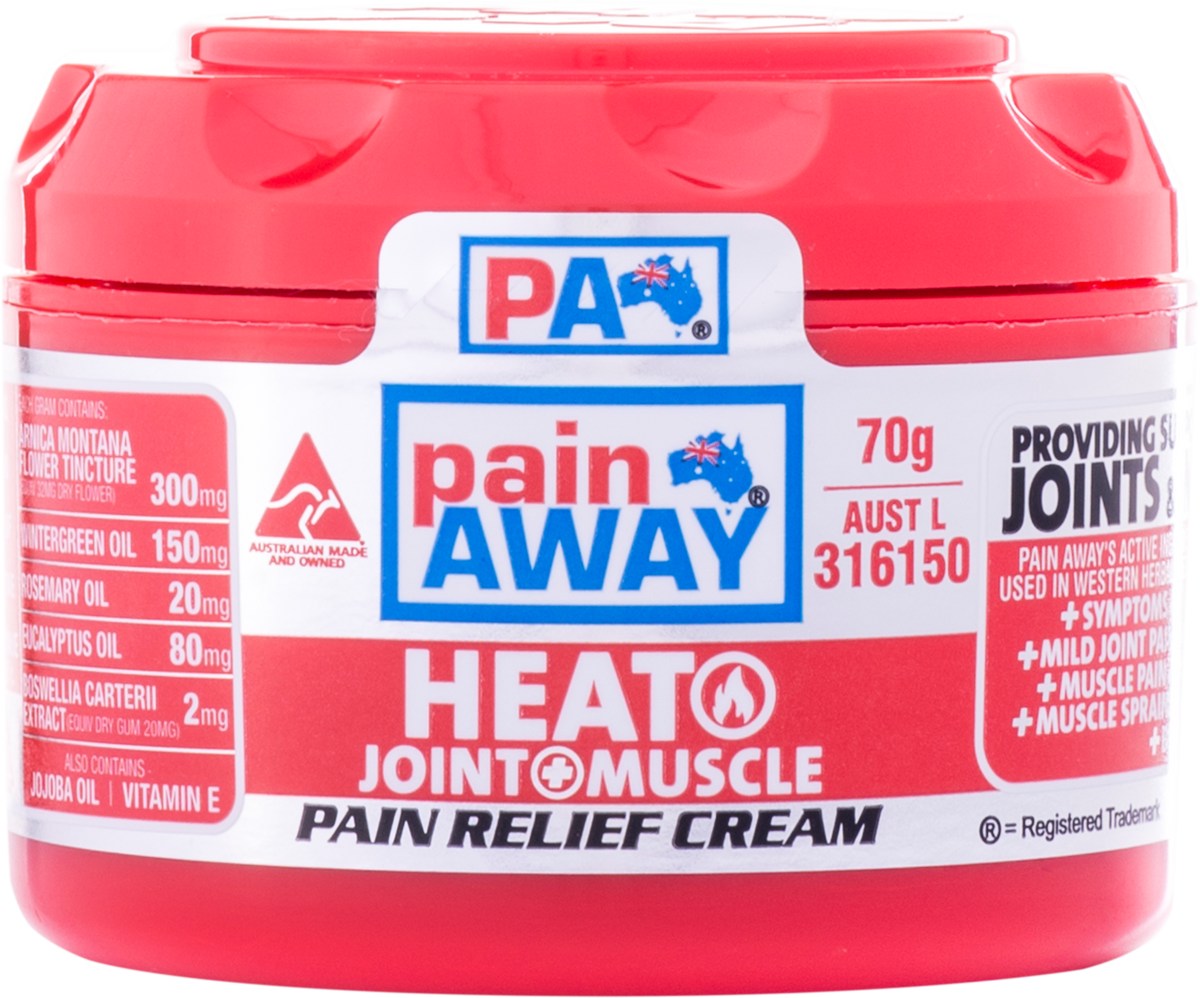 Buy Painaway Heat & Pain Cream 70g – Alive Pharmacy Warehouse