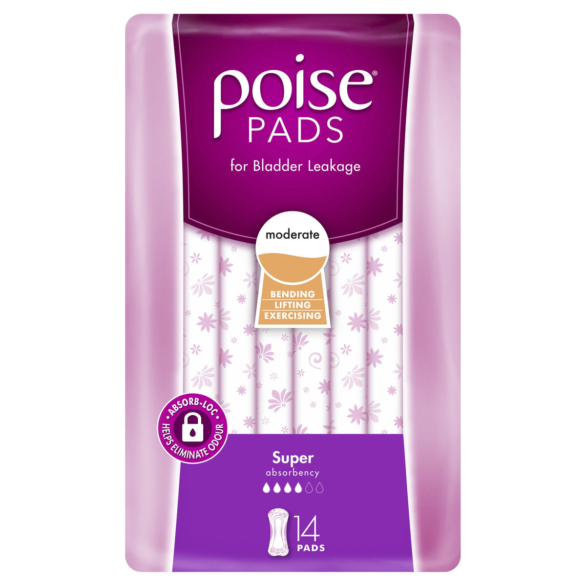 Buy Poise Liners Regular 26 Pack – Alive Pharmacy Warehouse