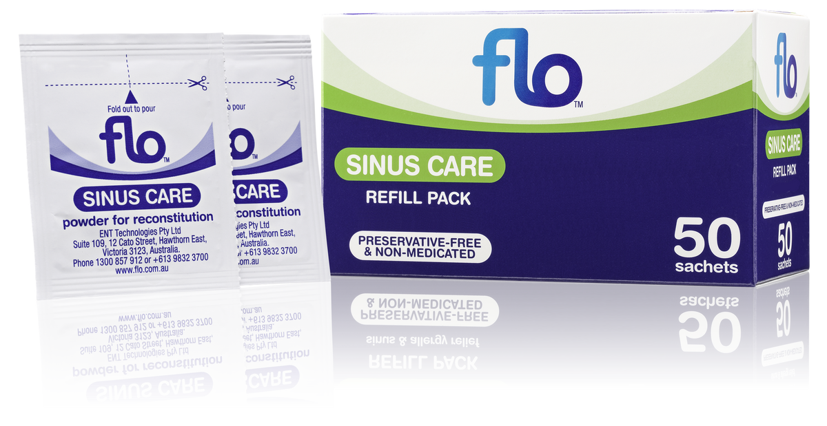 Buy Flo Sinus Care Refill 50 Sachets – Alive Pharmacy Warehouse